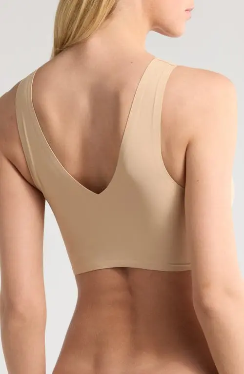 TRUE & CO True Body Lift V-neck Bralette - Desert