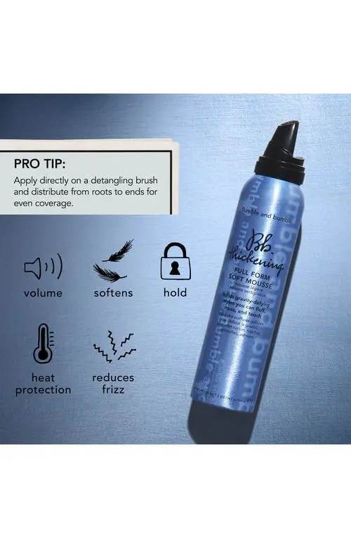 BUMBLE AND BUMBLE Thickening Full Form Soft Hair Mousse - No Color