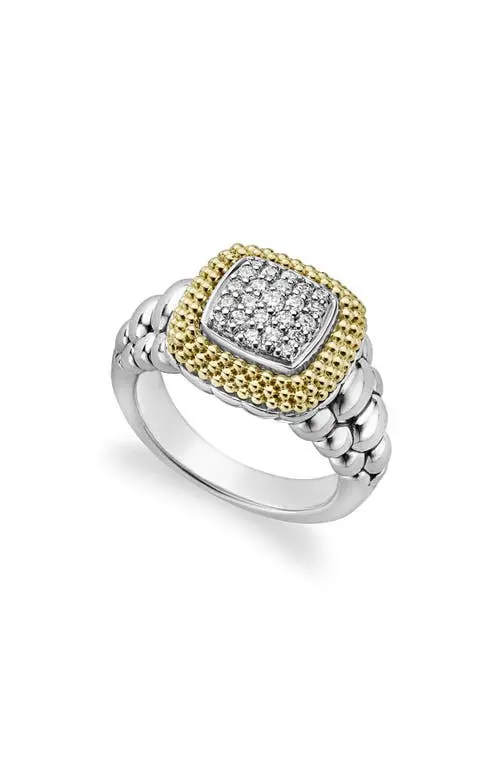 Lagos Lux Square Ring
