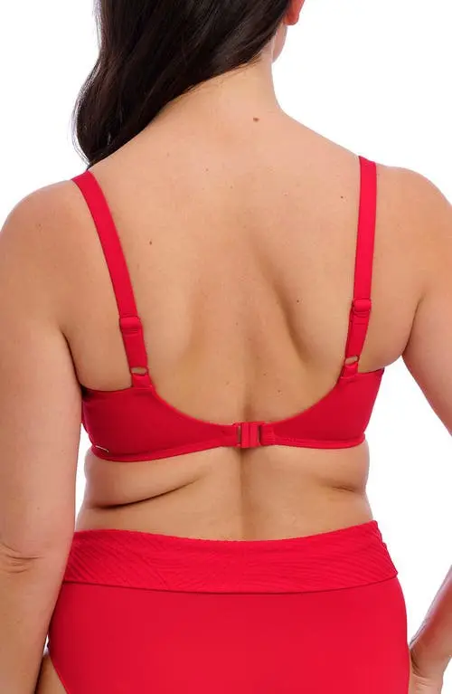 Fantasie Ottawa Underwire Wrap Front Bikini Top - Radiant Red