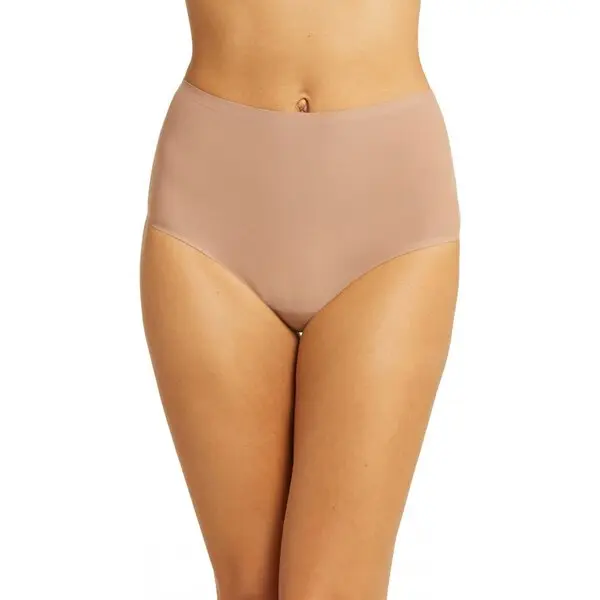 Chantelle Soft Stretch High Waist Briefs - Coffee Latte