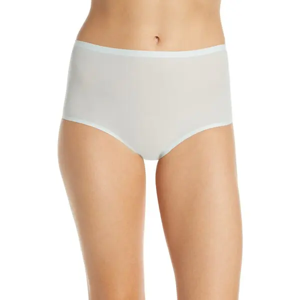 Chantelle Soft Stretch High Waist Briefs - Crystal Blue