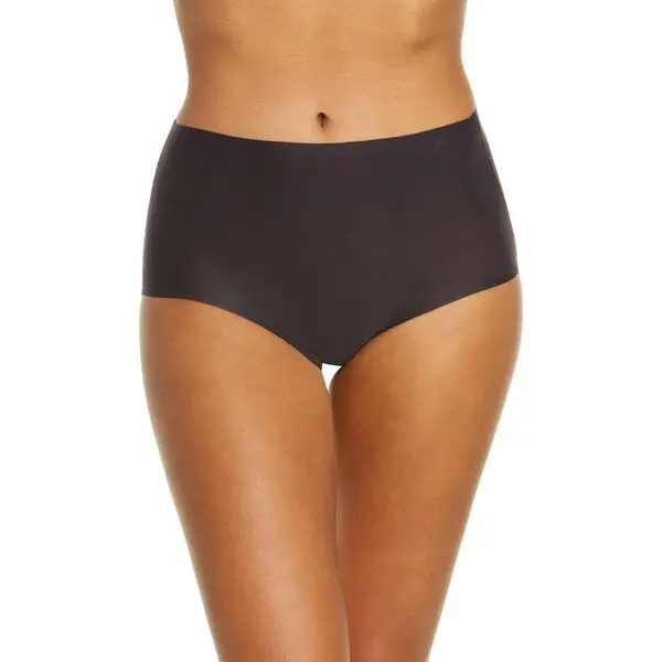 Chantelle Soft Stretch High Waist Briefs - Ink-vb
