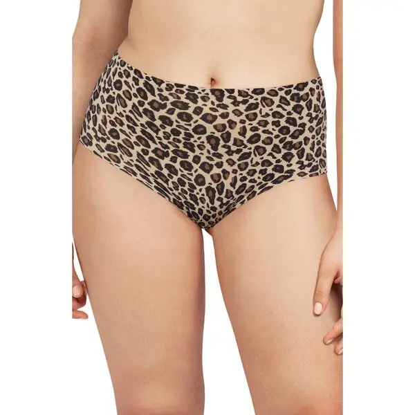 Chantelle Soft Stretch High-waist Briefs - Leopard