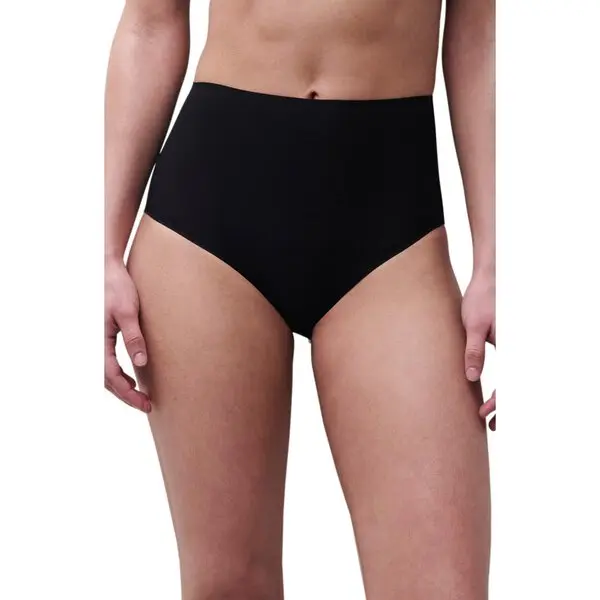 Chantelle Soft Stretch High-waist Briefs - Midnight Monogram