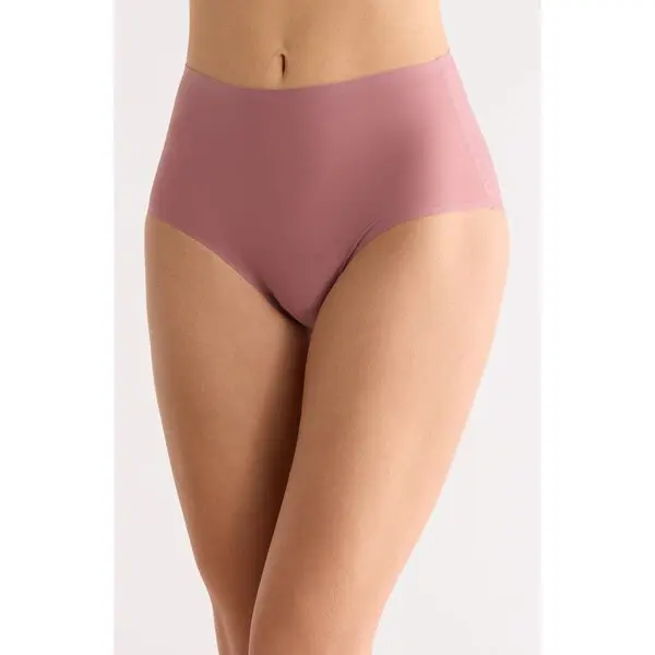 Chantelle Soft Stretch High Waist Briefs - Rose Des Bois