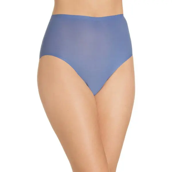 Chantelle Soft Stretch High Waist Briefs - Storm Blue