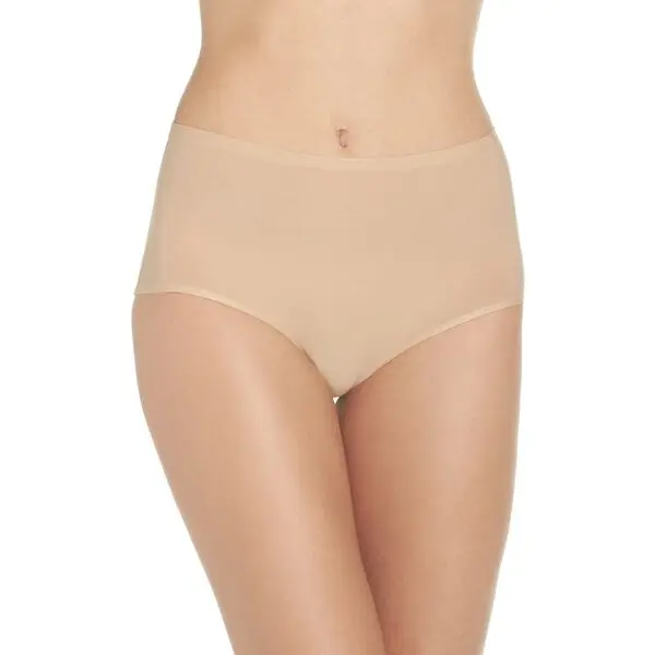 Chantelle Soft Stretch High Waist Briefs - Ultra Nude