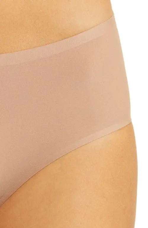Chantelle Soft Stretch Seamless Hipster Panties - Coffee Latte