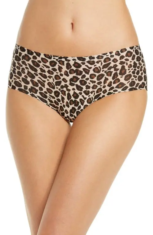 Chantelle Soft Stretch Seamless Hipster Panties - Leopard