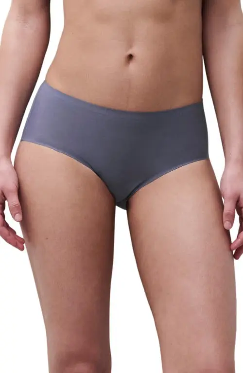 Chantelle Soft Stretch Seamless Hipster Panties - Slate Grey