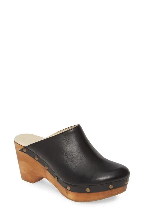 Cordani Zorba Clog - Black Leather