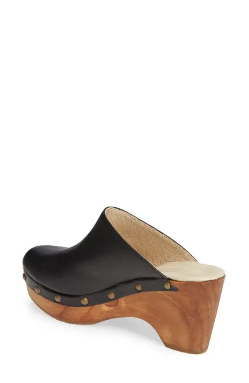Cordani Zorba Clog - Black Leather