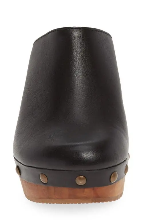 Cordani Zorba Clog - Black Leather