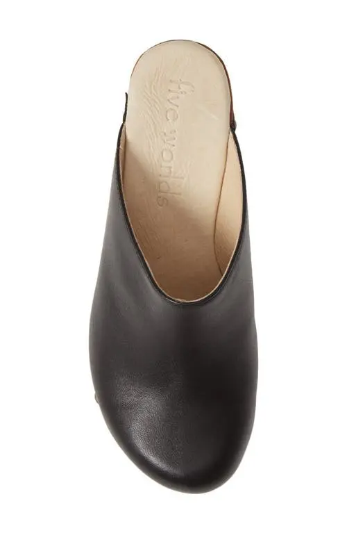 Cordani Zorba Clog - Black Leather