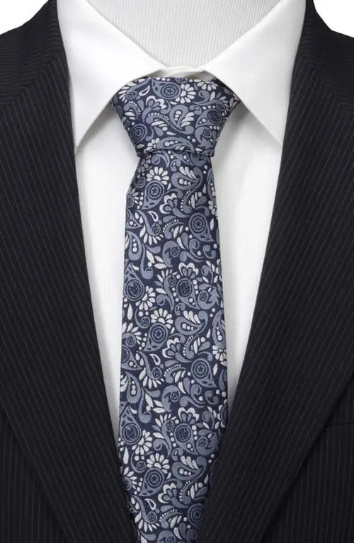 CUFFLINKS, INC. Silk Neck Tie With Paisley And Avengers Icons