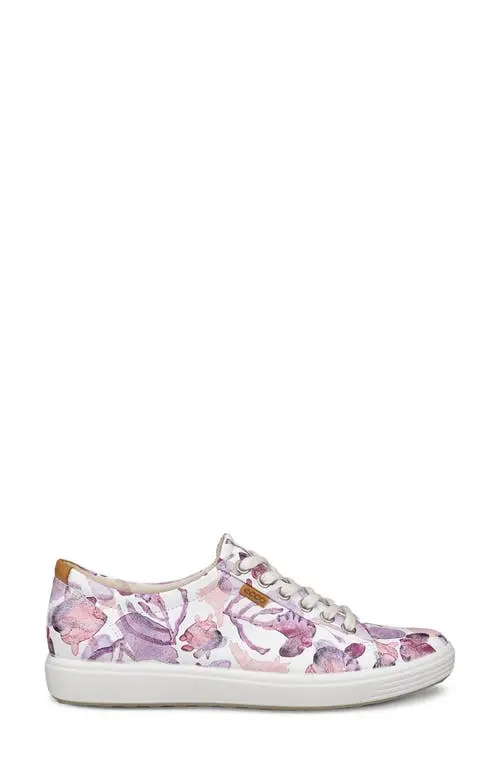 Ecco Soft 7 Sneaker - White/multicolor