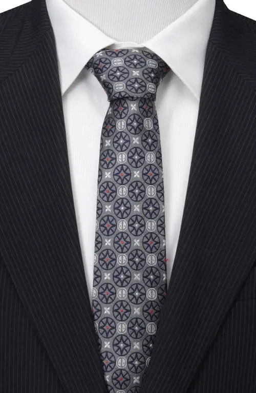 CUFFLINKS, INC. Deadpool Silk Tie - Gray