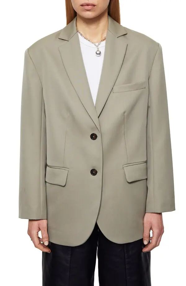 ANINE BING Quinn Wool Blazer