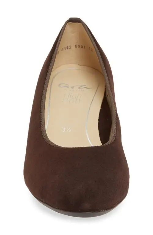 ARA Kendall Leather Pumps - Moro Suede