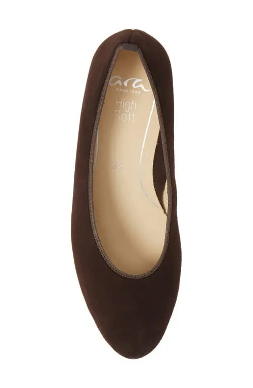 ARA Kendall Leather Pumps - Moro Suede