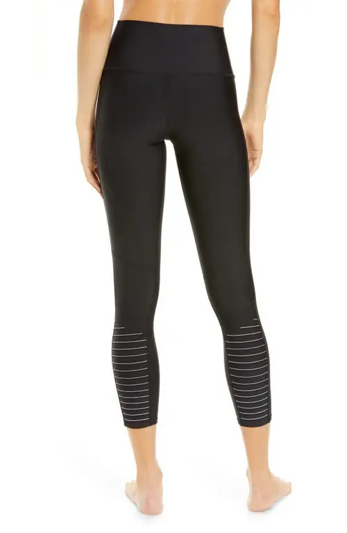 Alo Yoga Airlift High Waist 7/8 Leggings - Black/white
