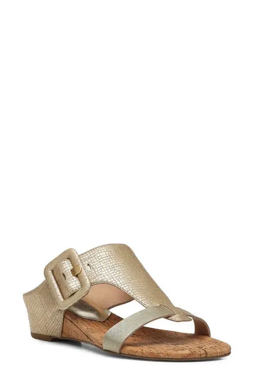 DONALD PLINER Ofelia Embossed Leather Sandals