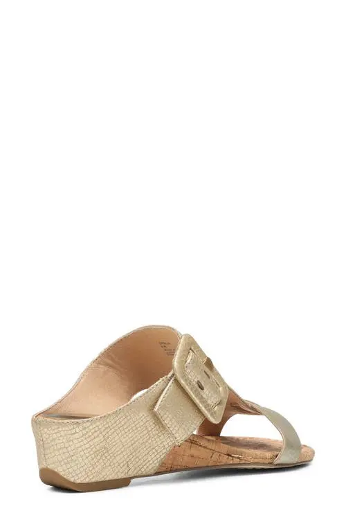 DONALD PLINER Ofelia Embossed Leather Sandals