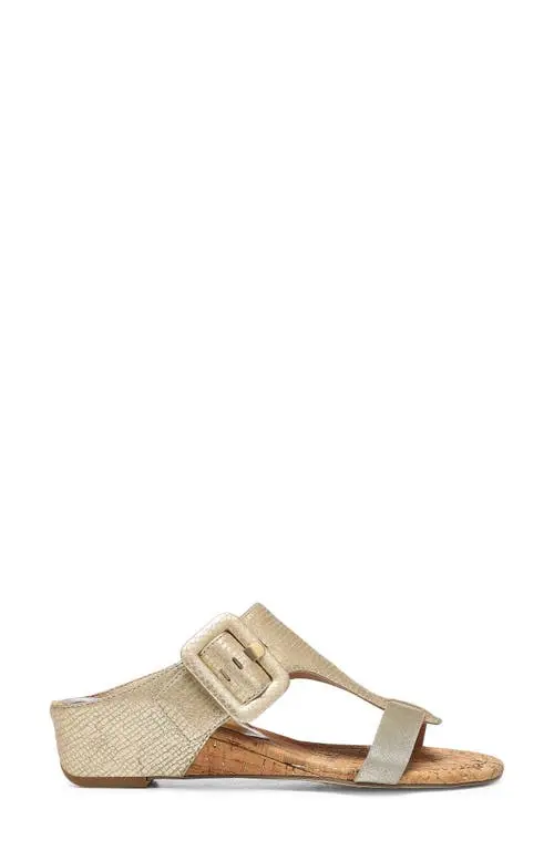 DONALD PLINER Ofelia Embossed Leather Sandals