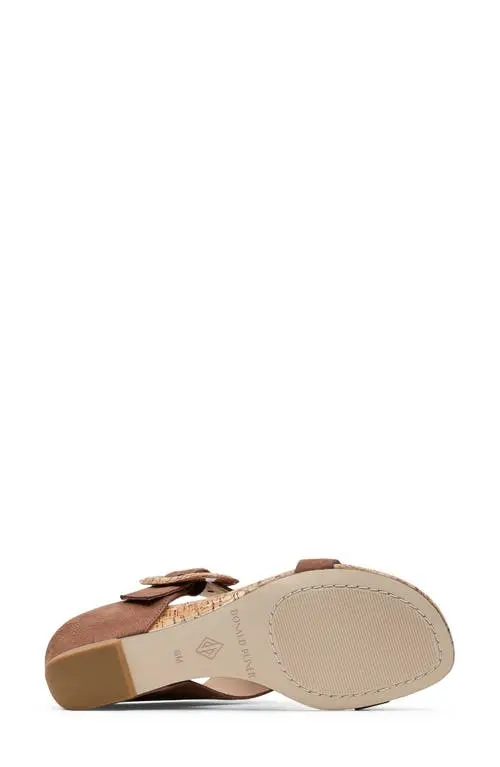 DONALD PLINER Ofelia Embossed Leather Sandals