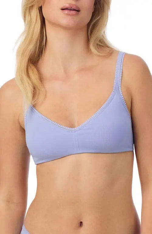 ON GOSSAMER Stretch Cotton Bralette - Thistle