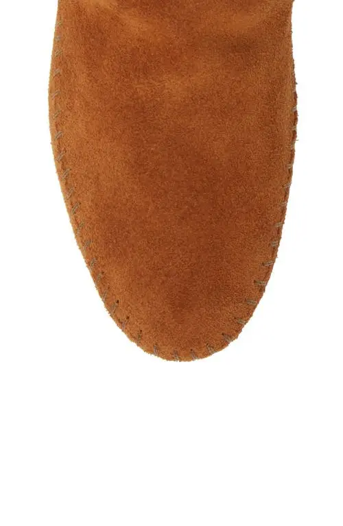 Minnetonka Two-button Softsole Bootie - Brown