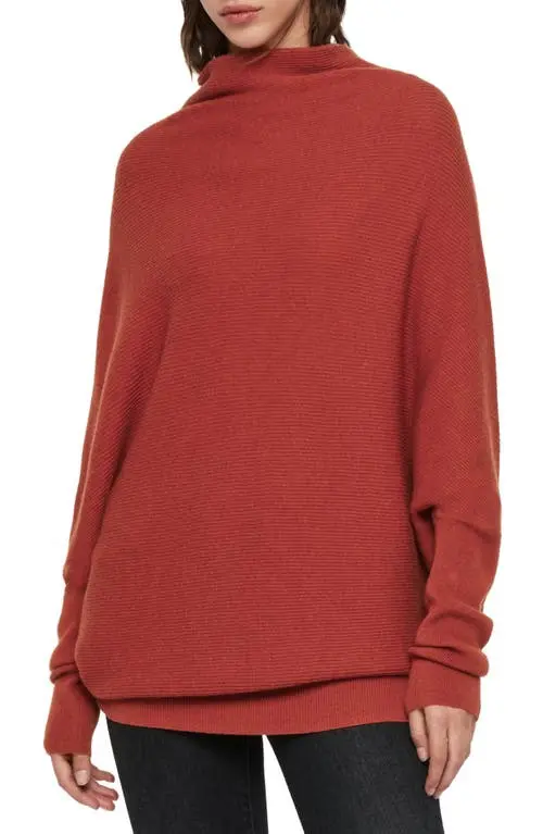 ALLSAINTS Ridley Funnel Neck Wool & Cashmere Sweater