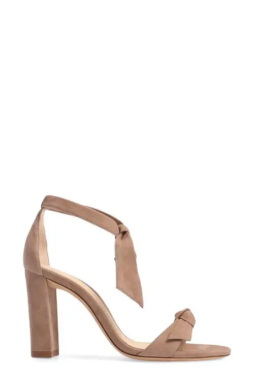ALEXANDRE BIRMAN Clarita Knotted Sandal - Cameo Suede