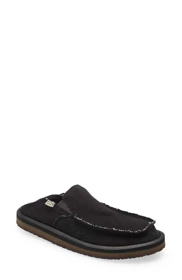 Sanuk Slip-on Sneaker - Black