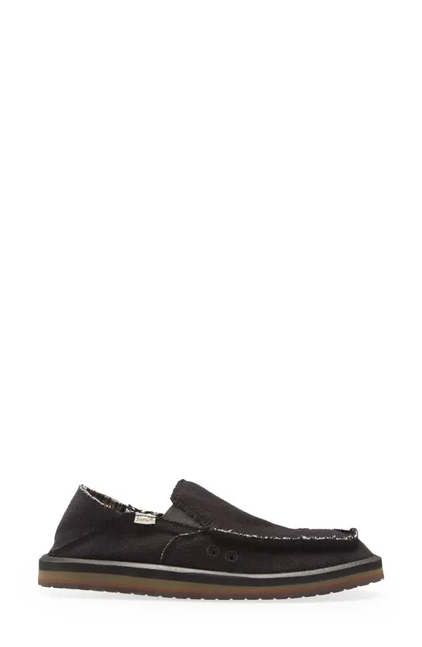 Sanuk Slip-on Sneaker - Black