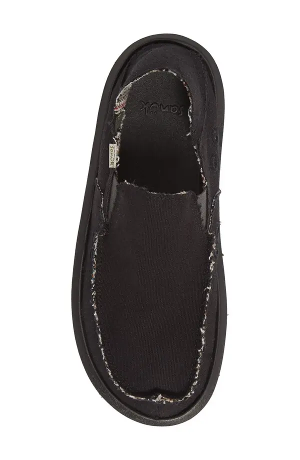 Sanuk Slip-on Sneaker - Black