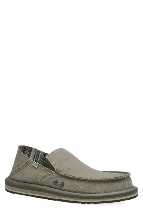 Sanuk Slip-on Sneaker - Earth