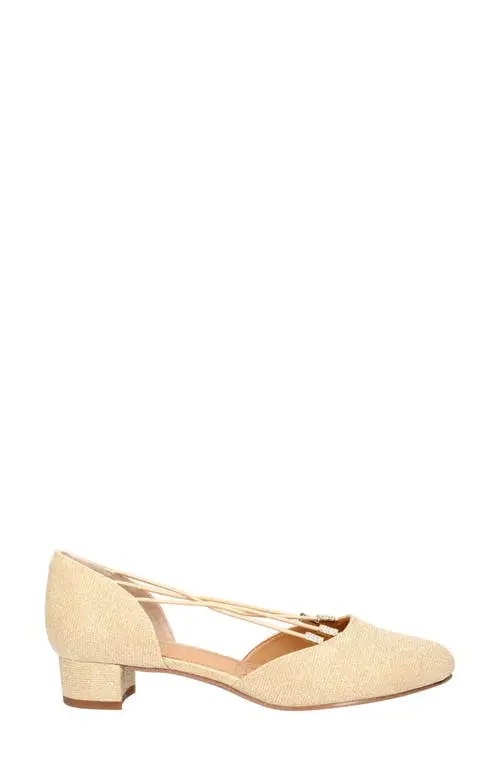 J. Reneé Elastic D'orsay Pumps - Gold