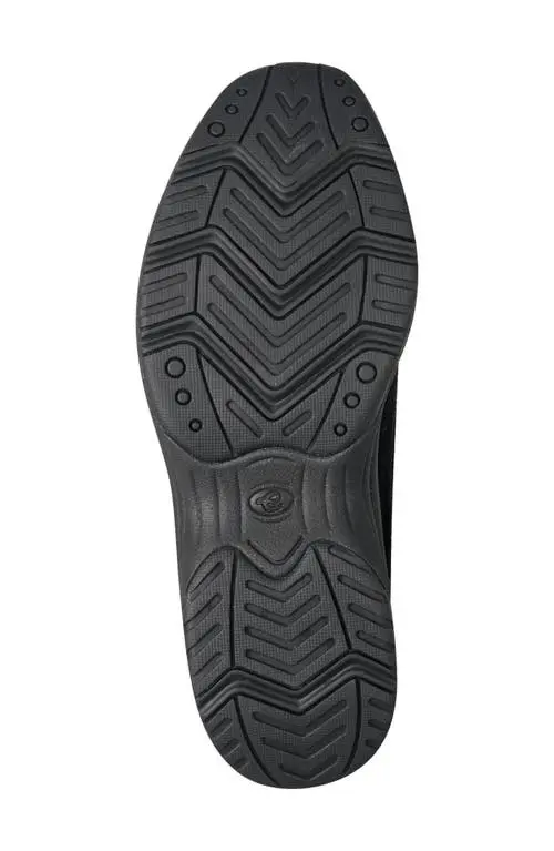 Easy Spirit Traveltime Clog Sneaker - Black Floral