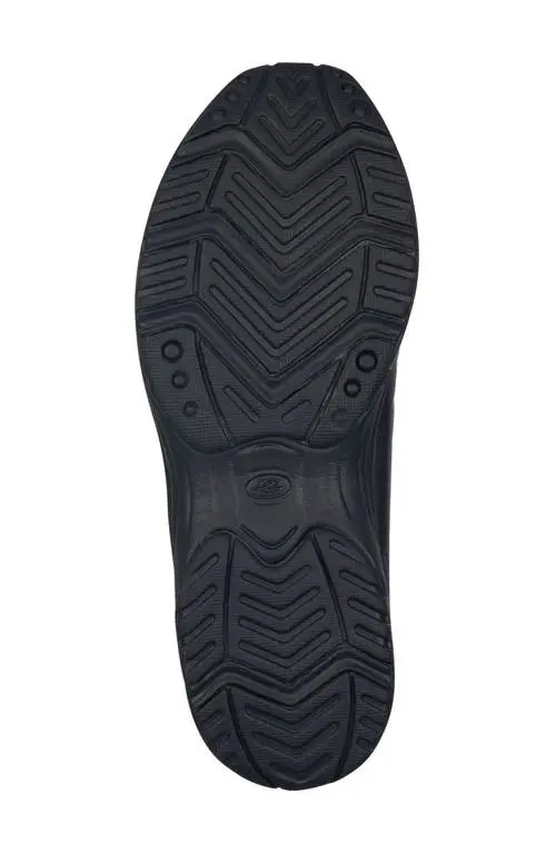 Easy Spirit Traveltime Clog Sneaker - Black Leather