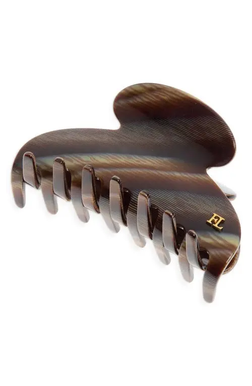 France Luxe Couture Claw Clip - Walnut