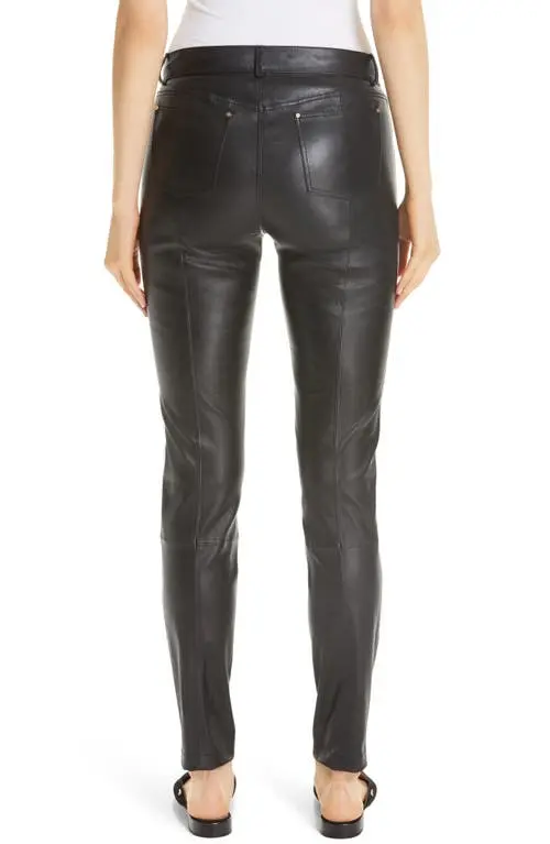 Lafayette 148 New York Mercer Nappa Leather Pants
