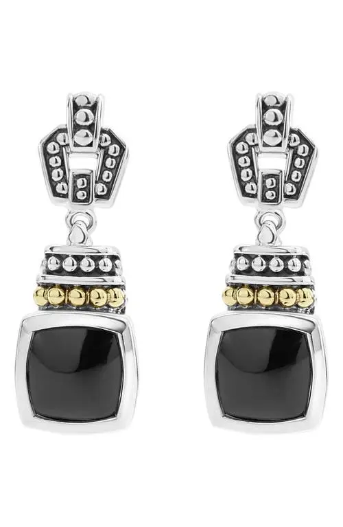 Lagos Rittenhouse Square Stone Drop Earrings - Black Onyx