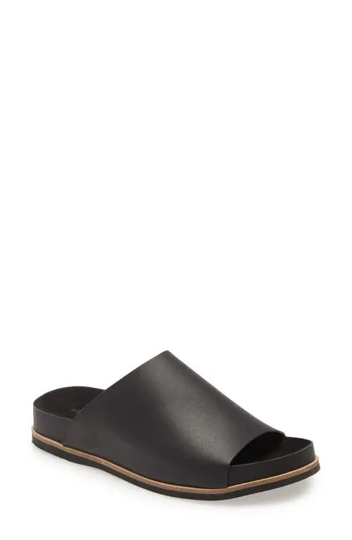 KELSI DAGGER BROOKLYN Squish Slide Sandal - Black