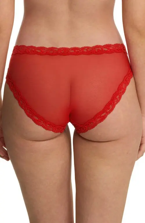 Natori Feathers Hipster Briefs - Paprika