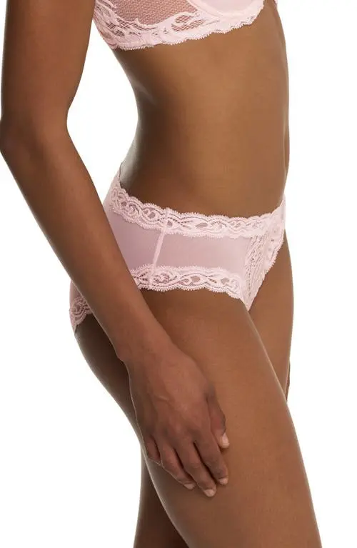 Natori Feathers Hipster Briefs - Pink Sky