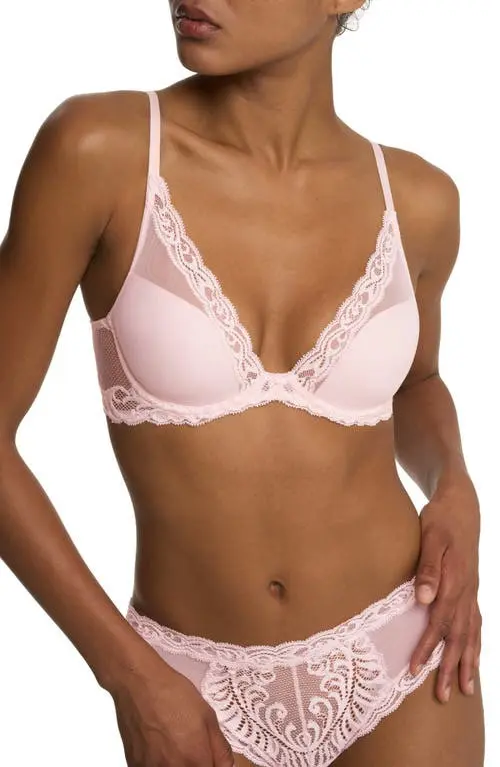 Natori Feathers Hipster Briefs - Pink Sky