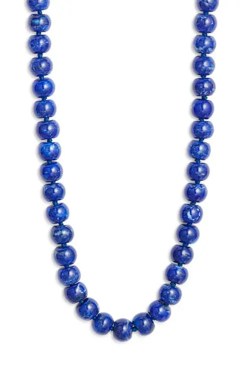 Nest Jewelry Beaded Necklace - Blue