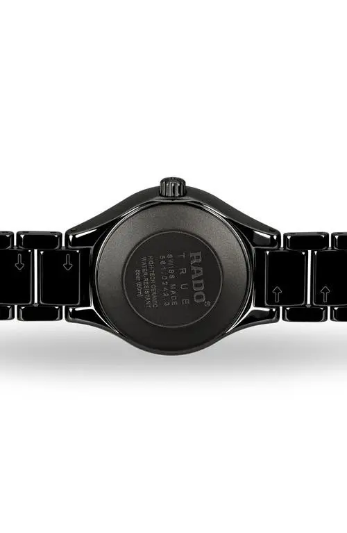 RADO True Diamond Ceramic Bracelet Watch - Titanium